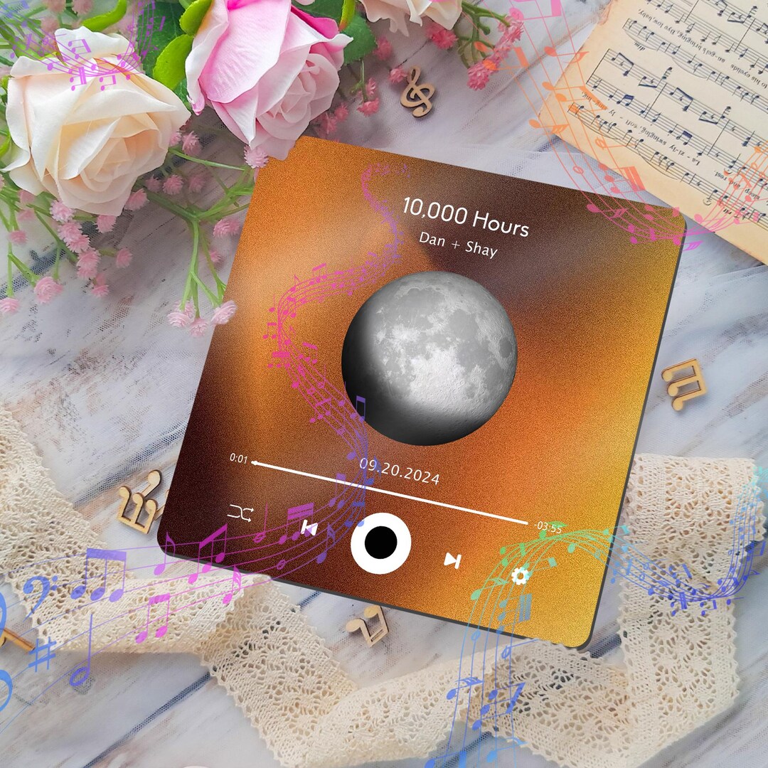 Personalized Music Refrigerator Magnet - Customized Magnet With Your ...