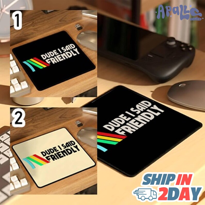 ARC Raider Gaming Mouse Pad, Dude I Said Friendly Gaming Desk Pad ...
