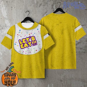 Chica Lets Eat Bib - Etsy