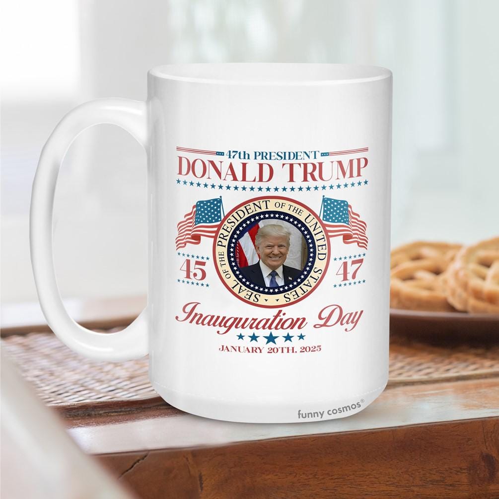 Inauguration Day 2025 Mug, Trump Moving Day Coffee Mug, Inauguration ...