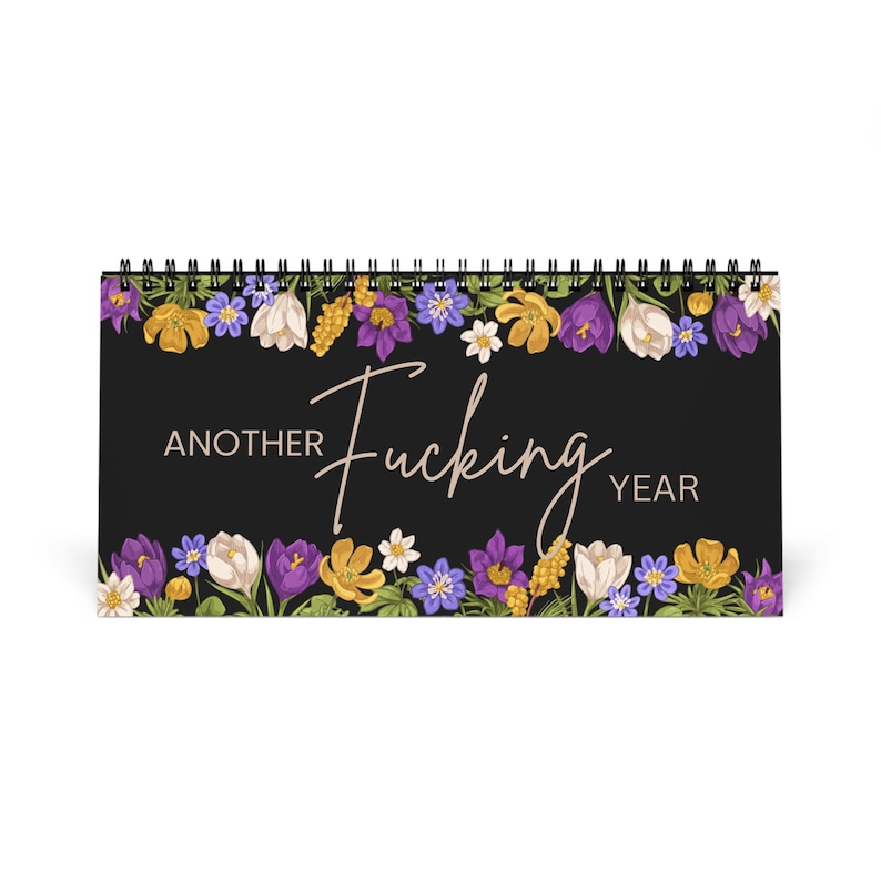 2026 Another F'ing Year Calendar No Grid, Sassy Sayings, Remember Who ...