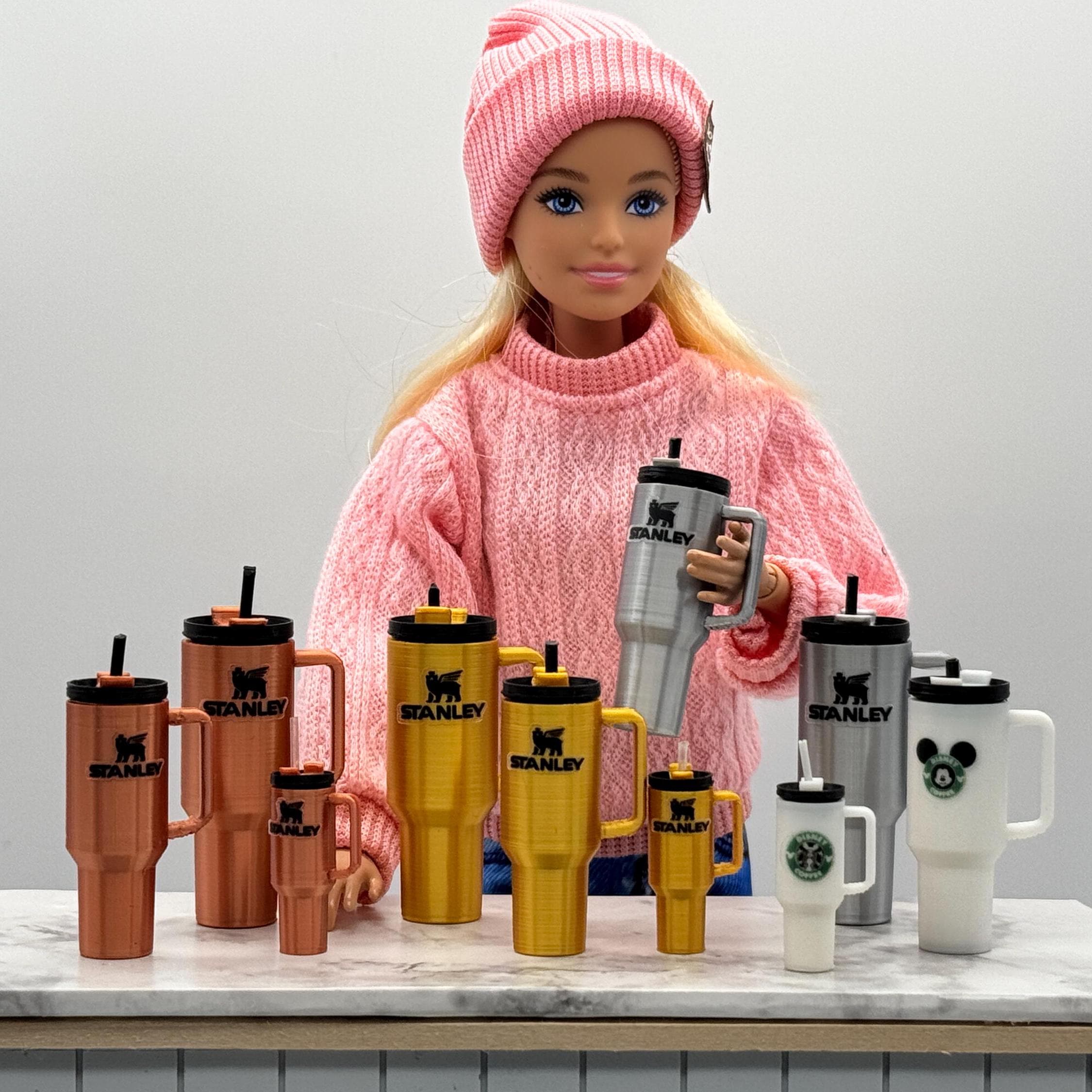 Dollhouse Mini Tumbler: Stanley, Yeti, Hydro Flask Inspired - 1/6 & 1/ ...