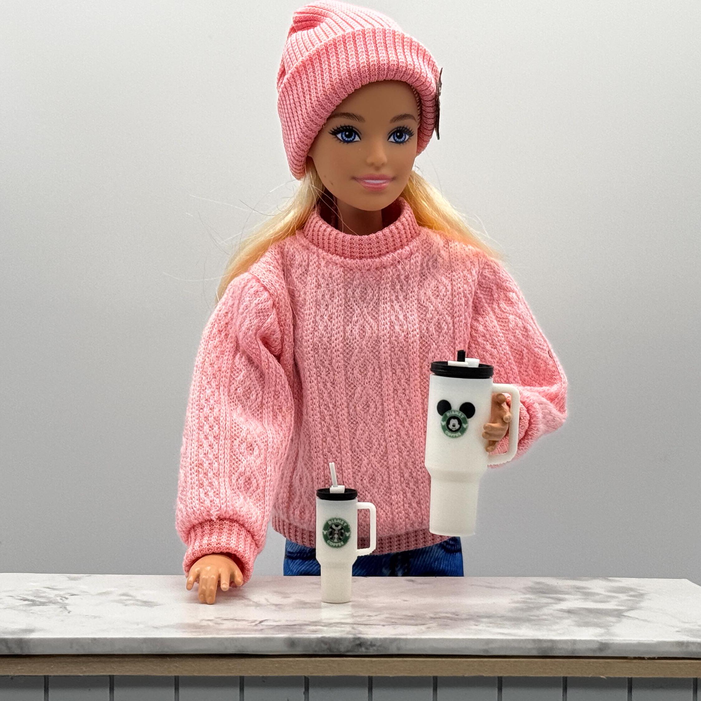 Dollhouse Mini Tumbler: Stanley, Yeti, Hydro Flask Inspired - 1/6 & 1/ ...
