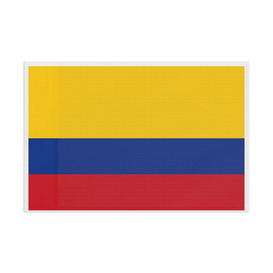 Patriotic Wall Flag, Colombia Decor for Home, Independence Day ...