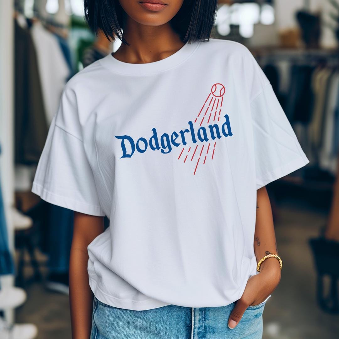 Dodgerland - Disneyland Font - LA Dodgers - Digital Download - Set of 4 ...
