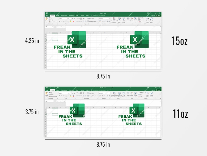 Freak in the Sheets Mug Wrap Sublimation Template, 11oz & 15oz Designs ...