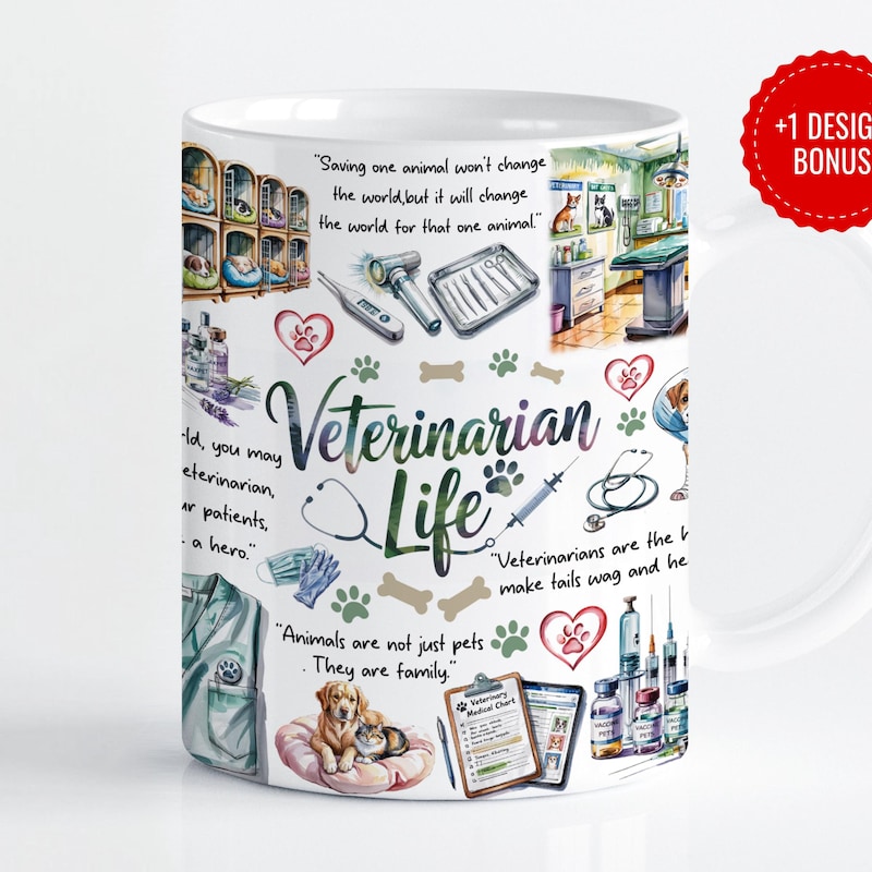 Veterinarian Mug - Etsy