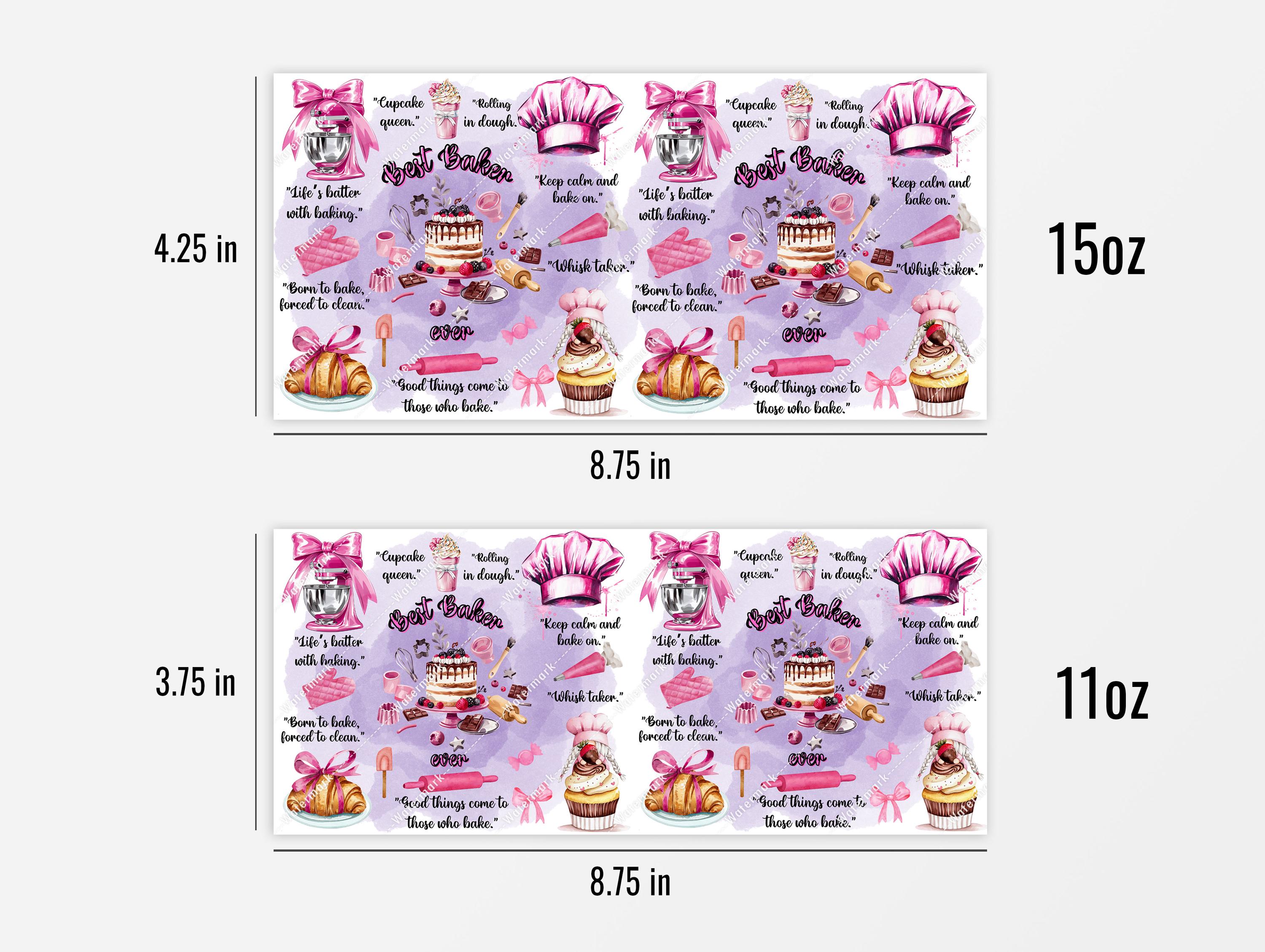 Baker Ever Mug Design | Sublimation Template (digital Download - Etsy