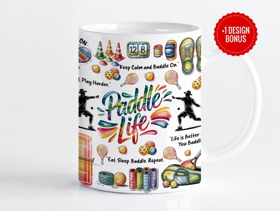 Paddle Life Mug Design | Kayak, Canoe, Paddleboard PNG (digital ...