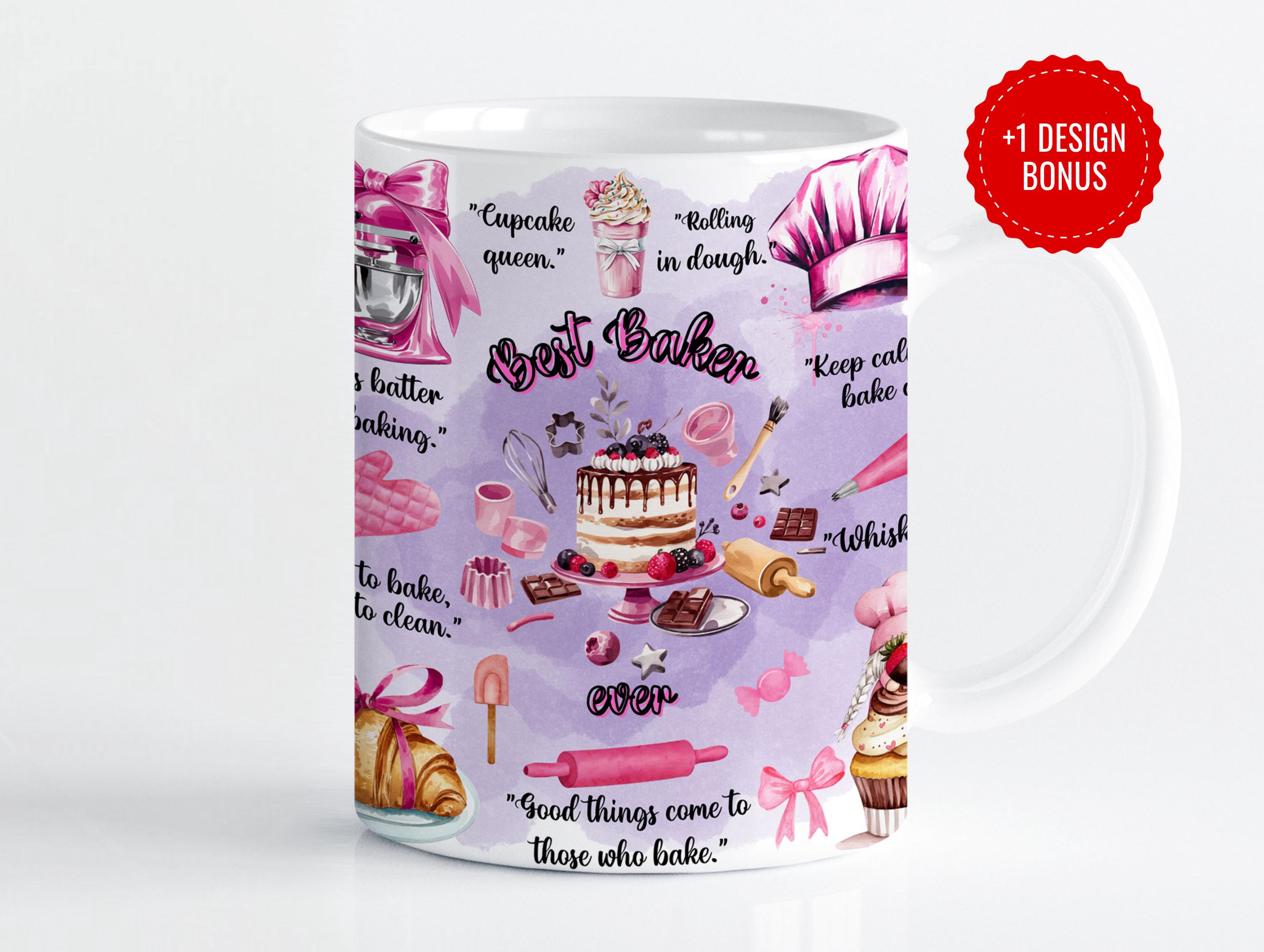 Baker Ever Mug Design | Sublimation Template (digital Download - Etsy