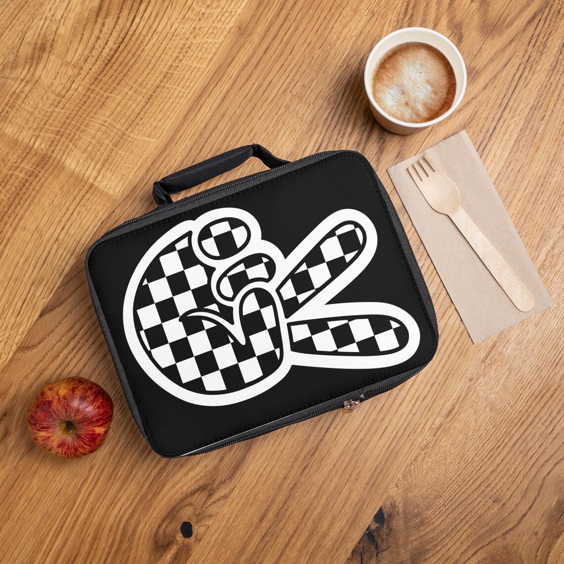 Checkered Peace Sign PNG: Retro Y2K Graphic (digital Download) - Etsy
