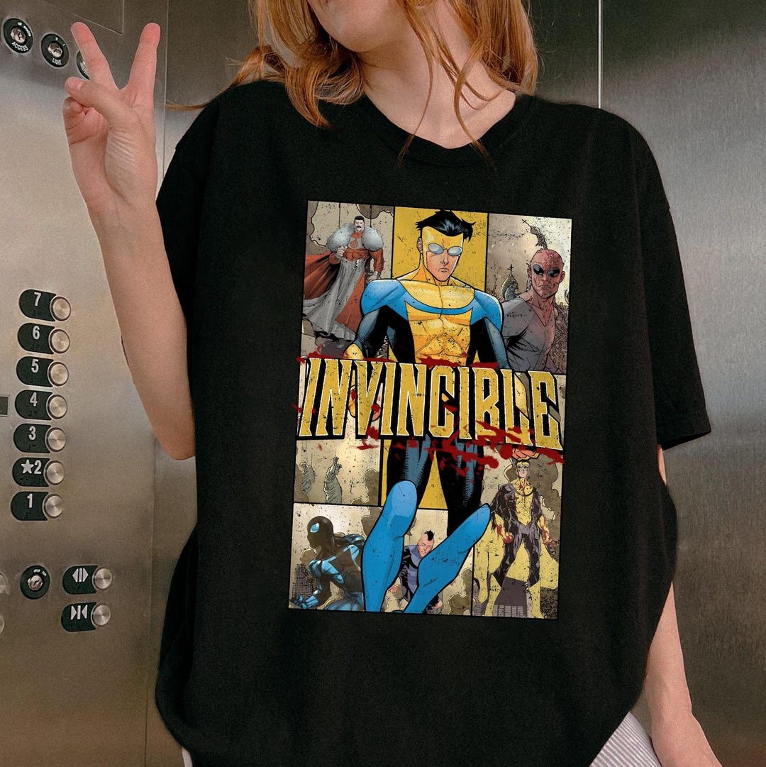Limited Invincible Mark Shirt, Graphic Tee, Superhero Costume, Comic Book Fan Gift, Invincible ...