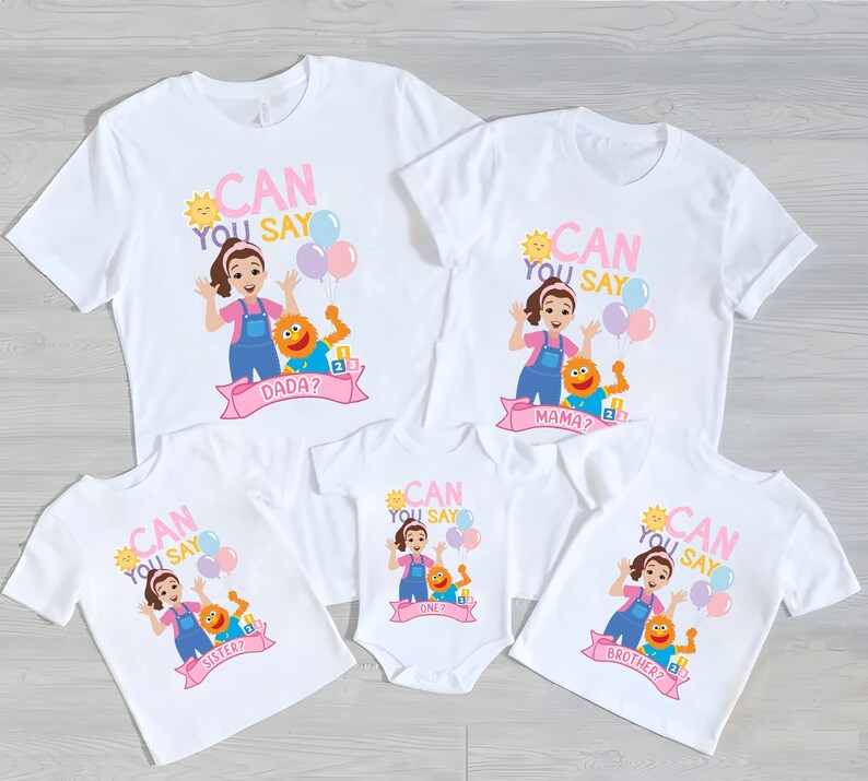 Personalized Ms Rachel Can You Say One Shirt, Custom Ms Rachel First ...