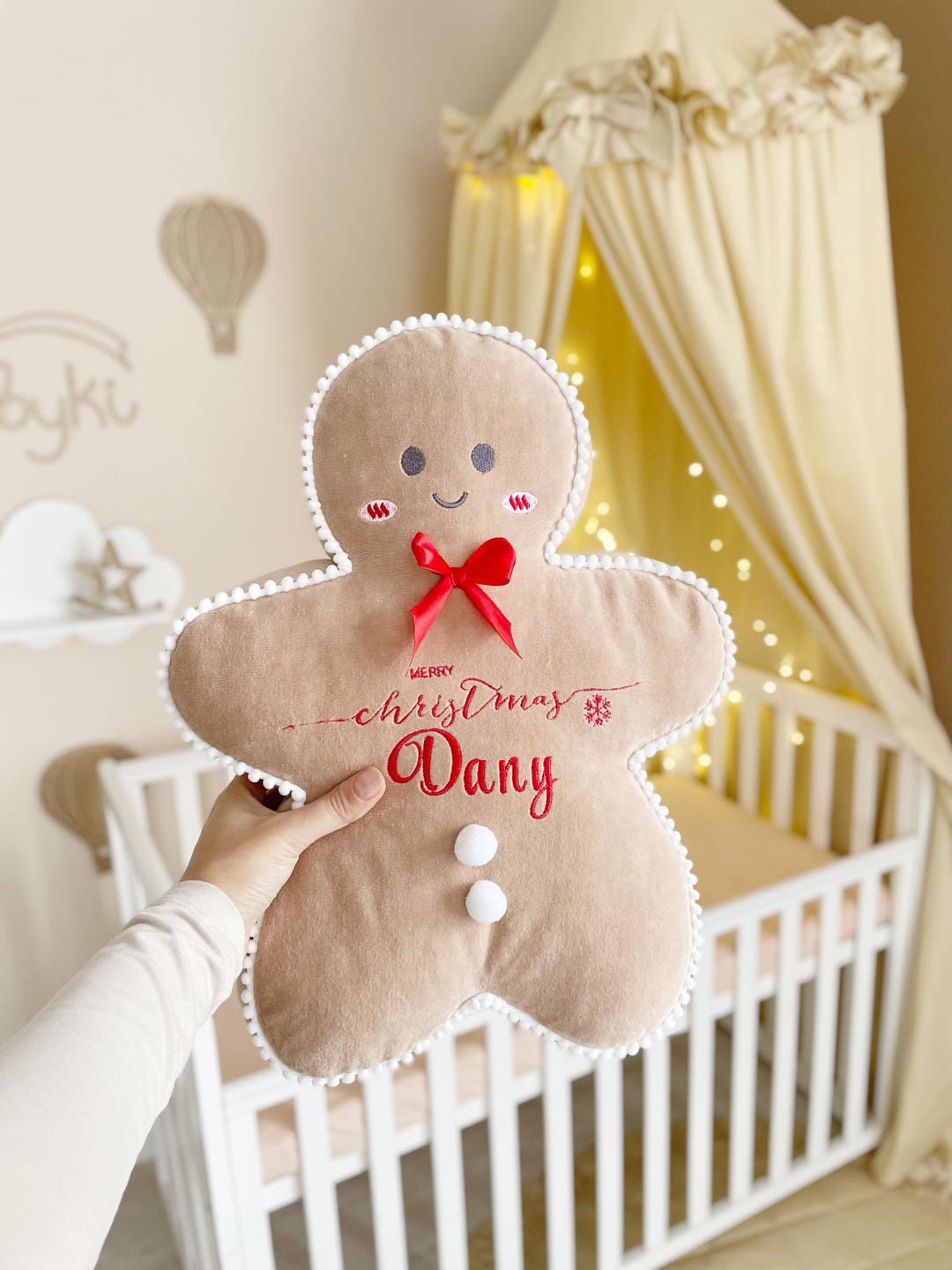 Gingerbread Man| Gingerbread Pillow | Gingerbread Man Figurine ...