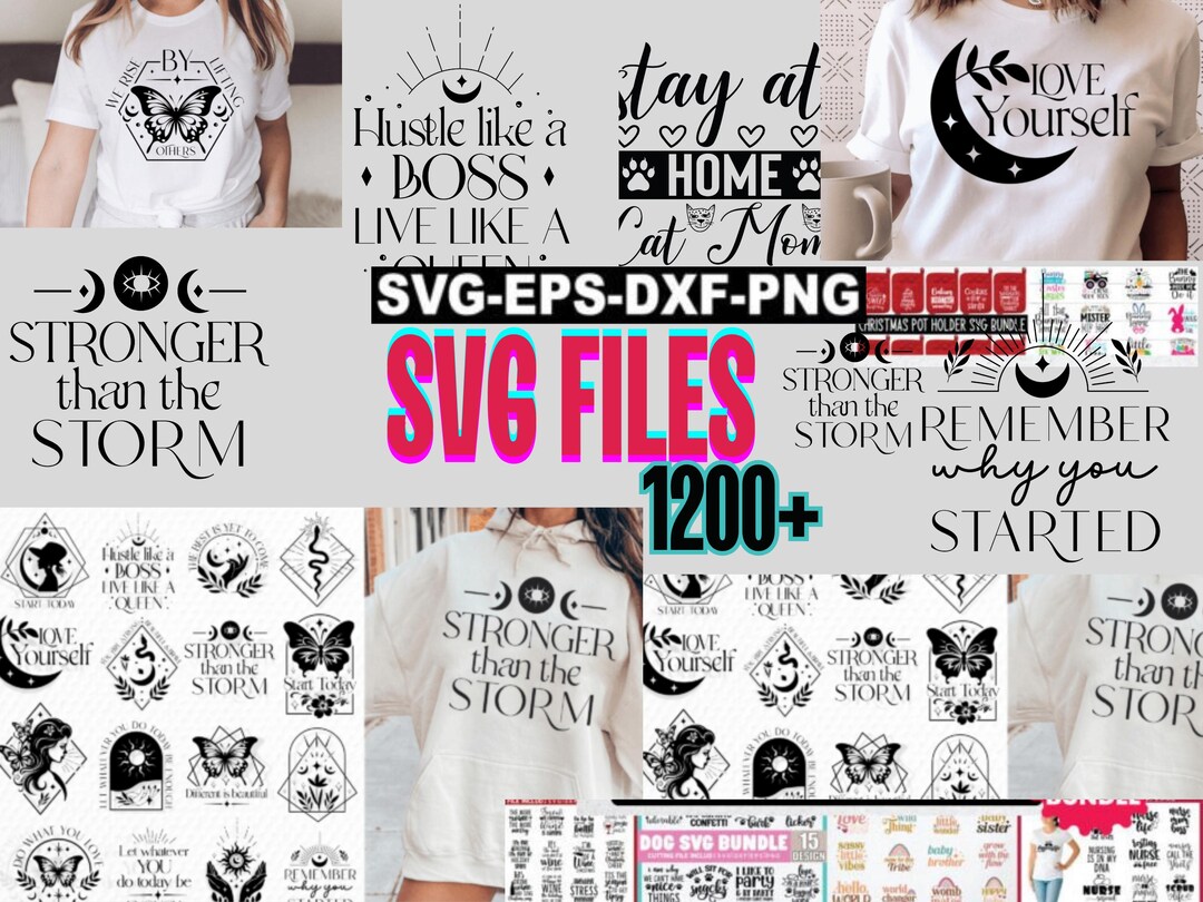 1200+ SVG Files Collection: Craft Designs (digital Download) - Etsy UK