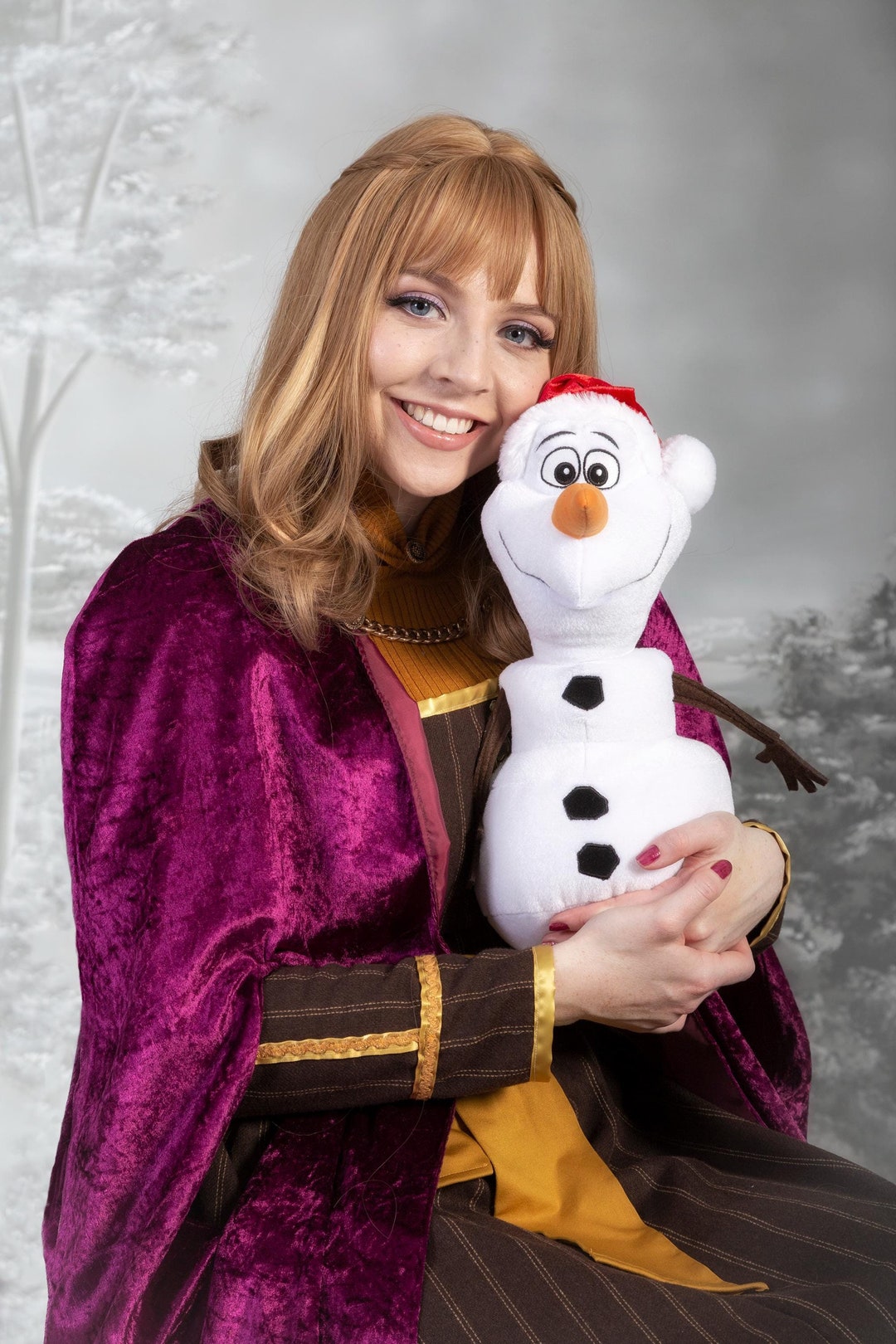 Princess Anna Frozen 2 Cosplay Costume Size UK 10-12 - Etsy Canada