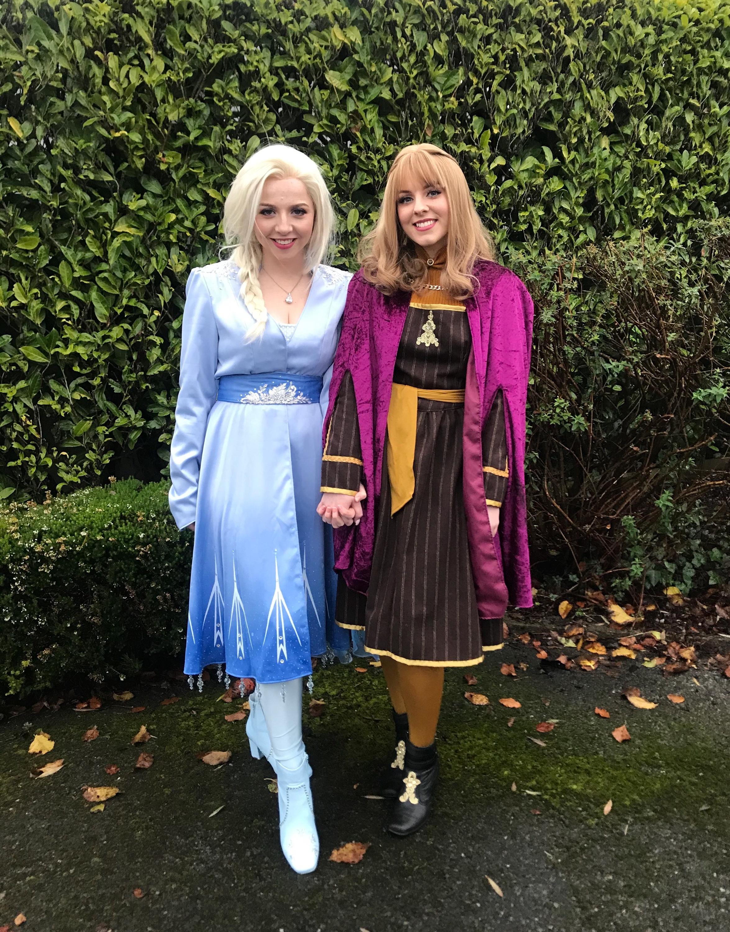 Queen Elsa Frozen 2 Cosplay Costume UK Ladies 10-12 - Etsy