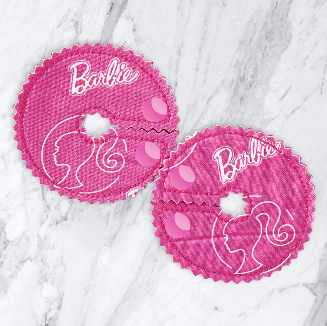 Set of 2 G Tube Pads Low Profile 100 % Cotton Gtube Pad Feeding Tube ...