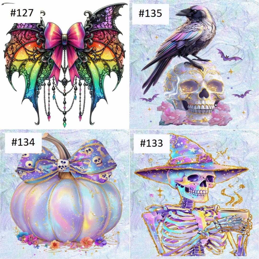 Halloween Decorative Tape Sheets 4"x4" TPN PICC Catheter Central Line ...