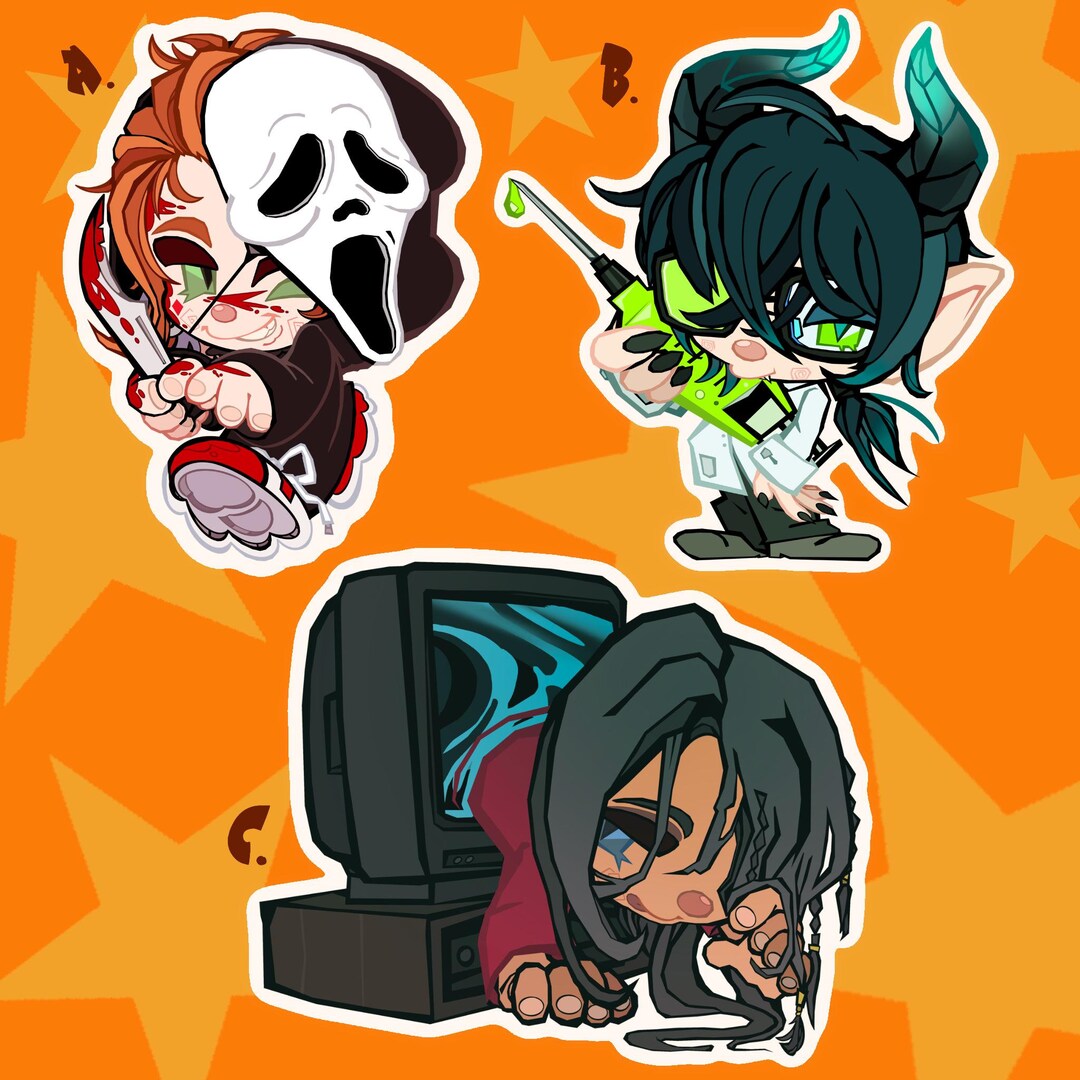 Twisted Wonderland || Twisted 'cosplay' Halloween Stickers - Etsy