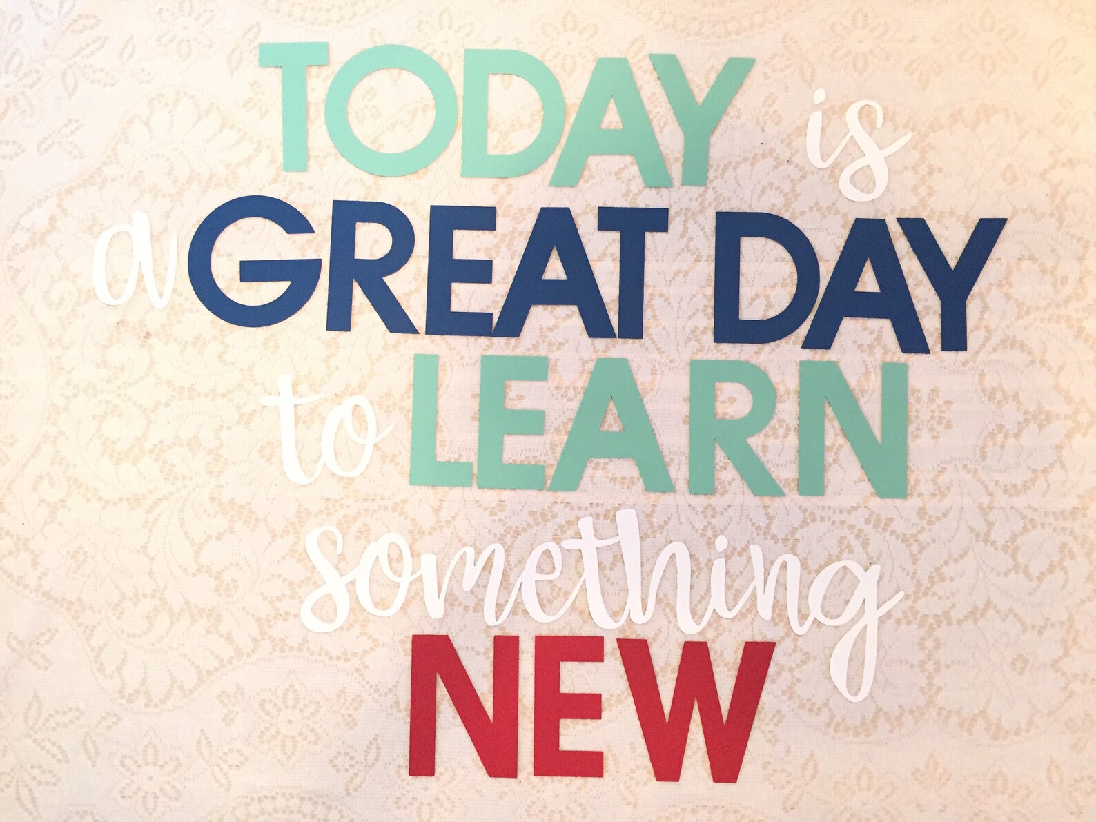 Teacher Ready Made Bulletin Board/today is a Great | Etsy