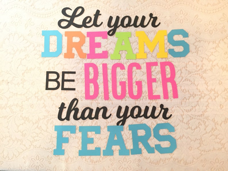 Teacher Ready Made Bulletin Board/Let Your Dreams Be Bigger | Etsy