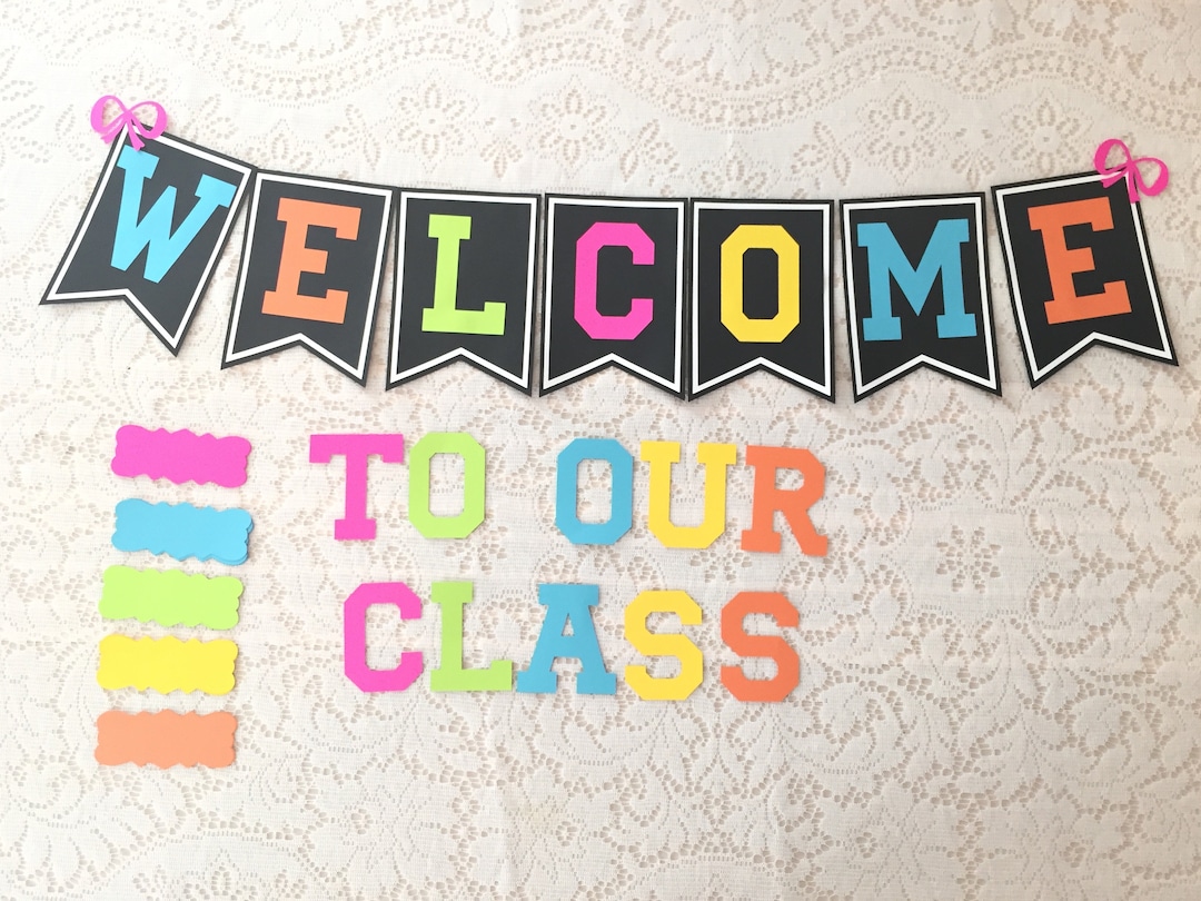 Teacher Ready Made Bulletin Board/welcome to Our Class/elementary ...