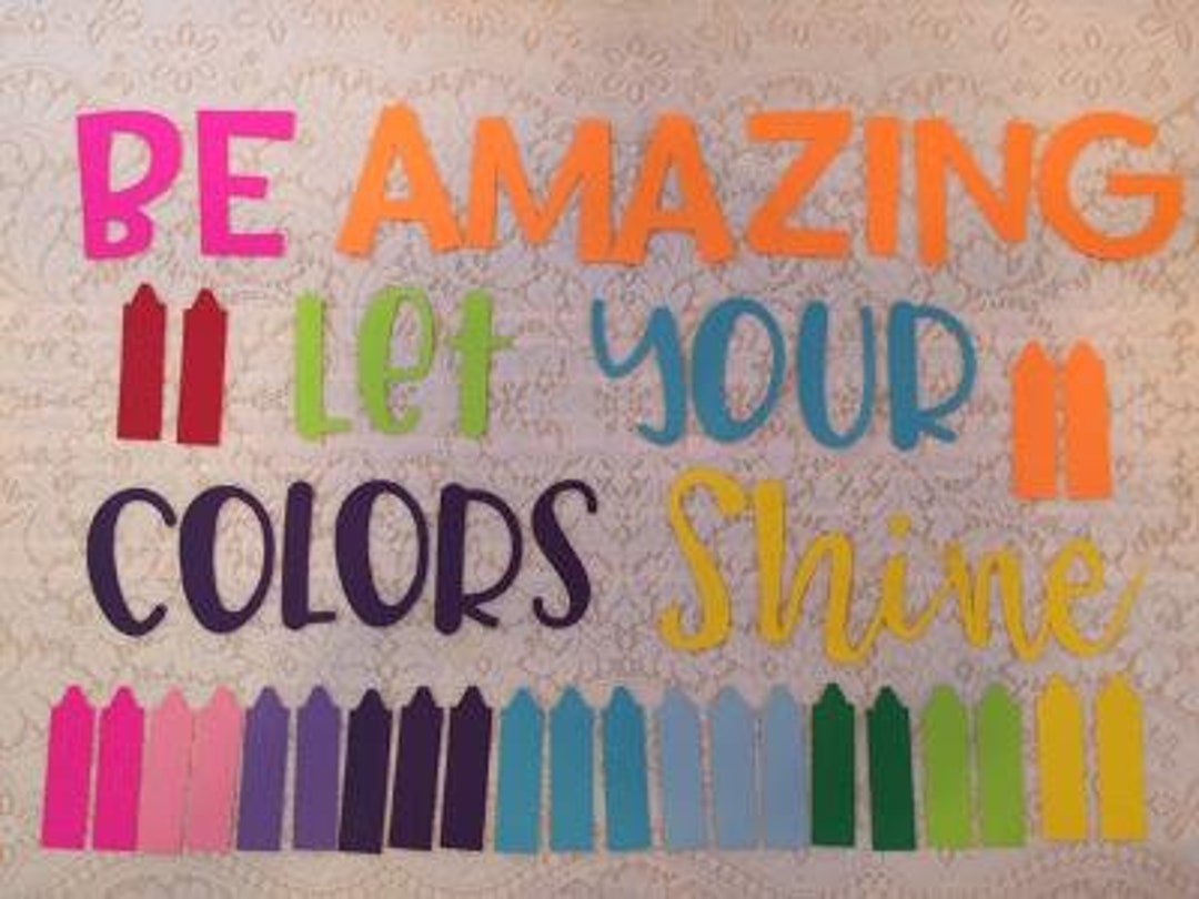 Teacher Ready Made Bulletin Board/be Amazing/elementary School ...
