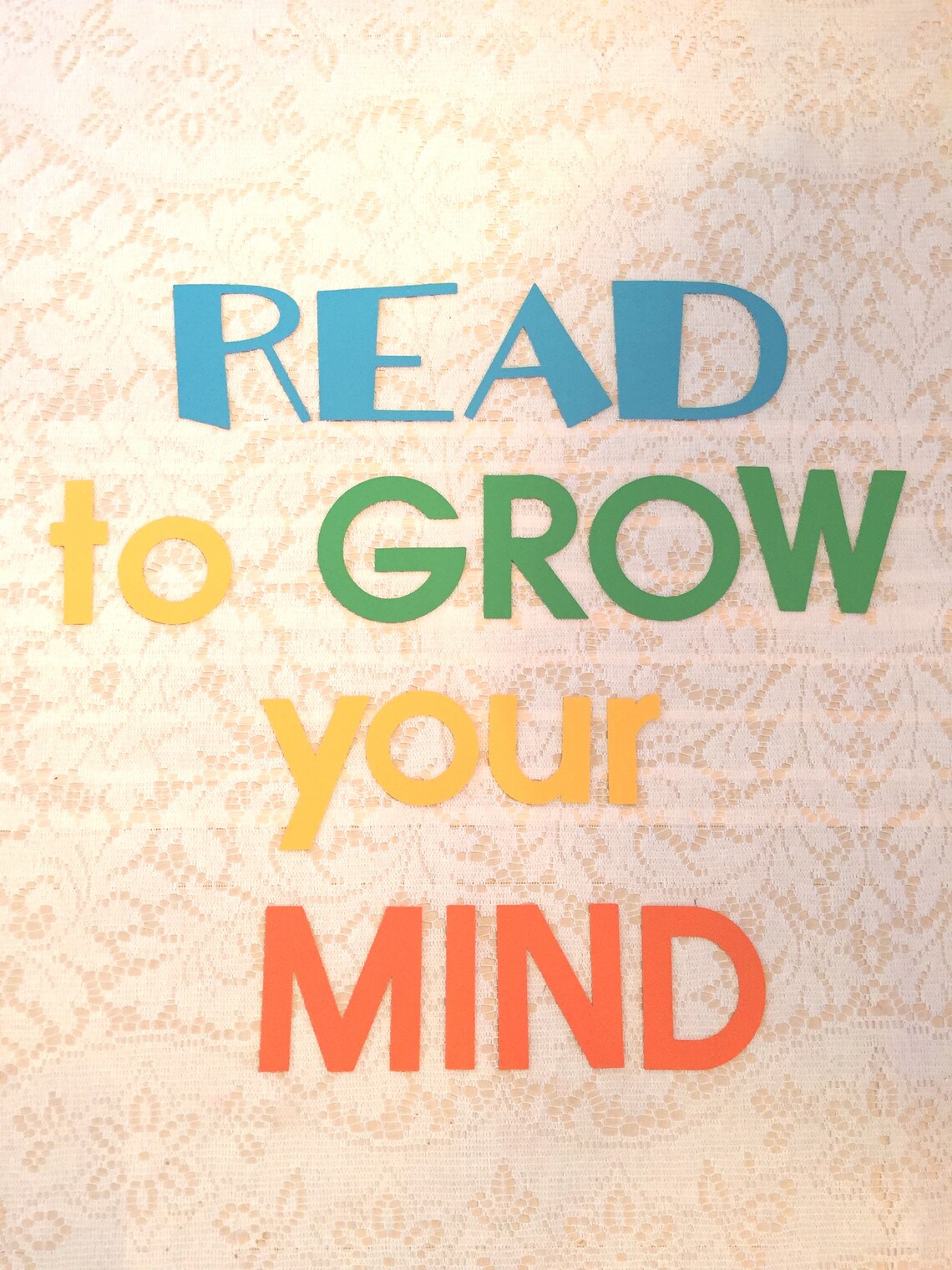 Teacher Ready Made Bulletin Board Read to Grow Your Mind - Etsy