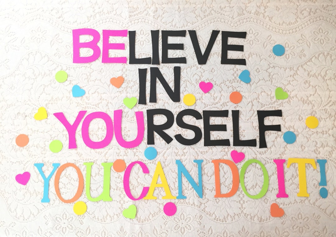 Teacher Ready Made Bulletin Board/believe/elementary School/classroom ...