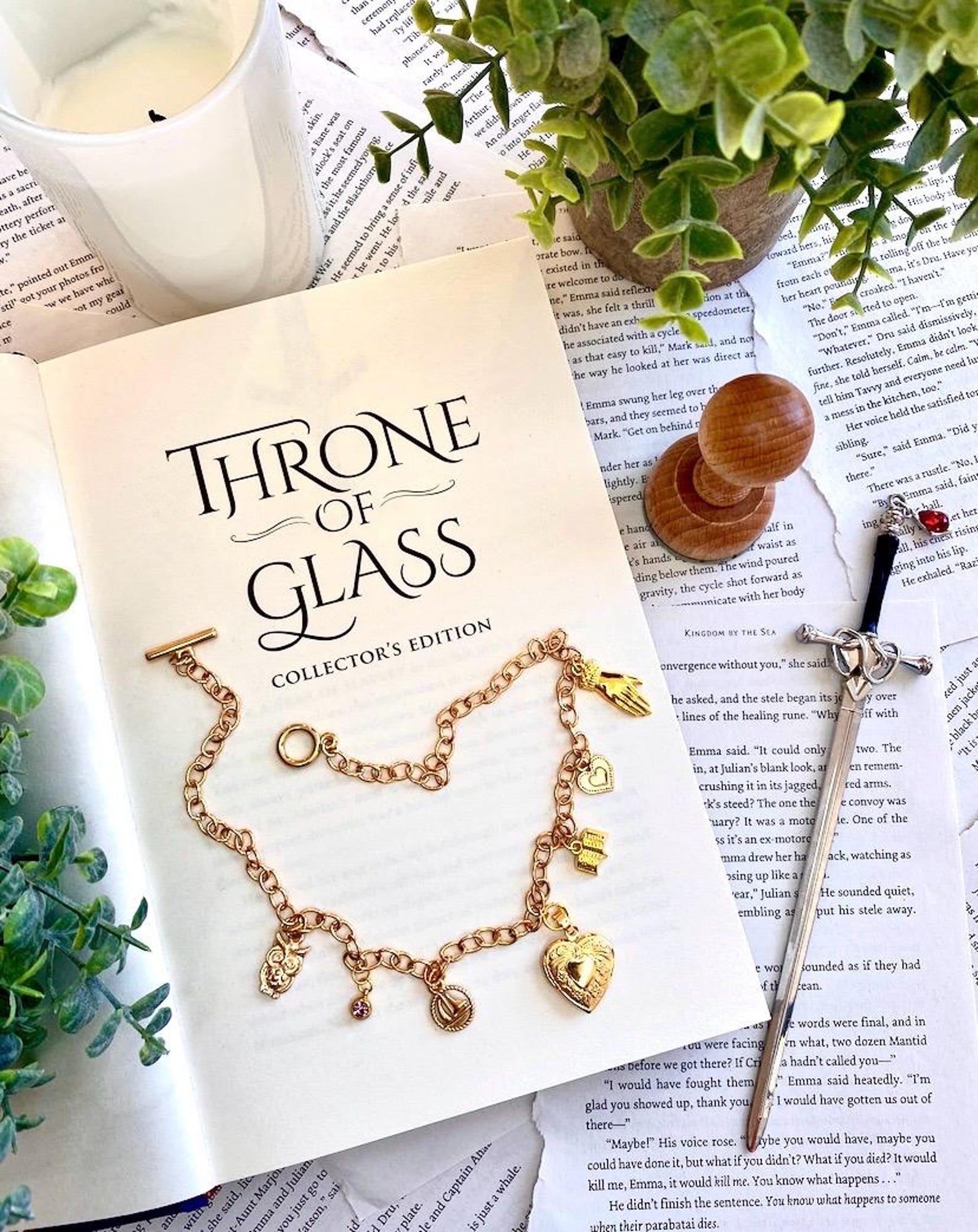 Charm Jewelry, the World Needs More Healers, Throne of Glass Inspired ...