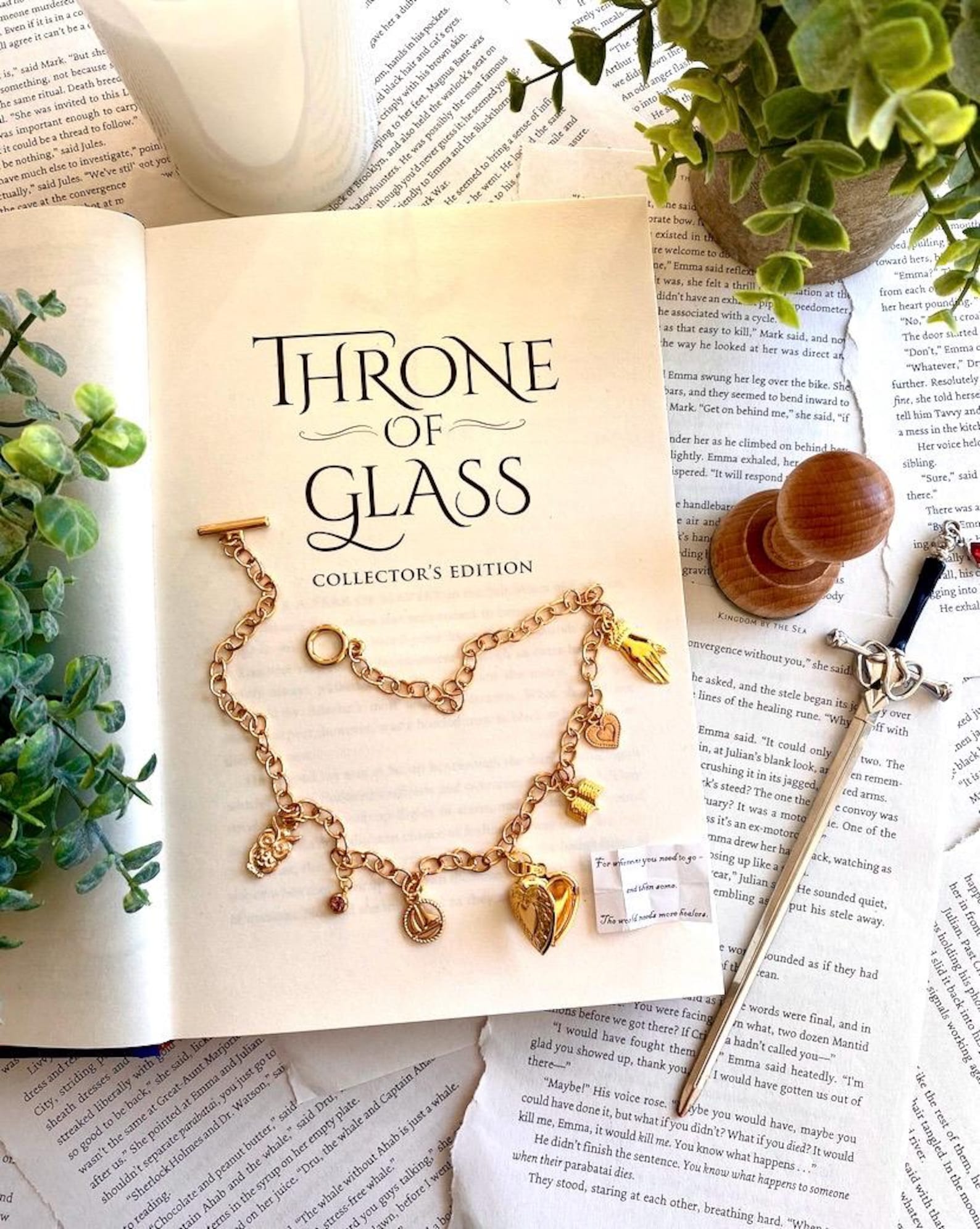 Charm Jewelry, the World Needs More Healers, Throne of Glass Inspired ...