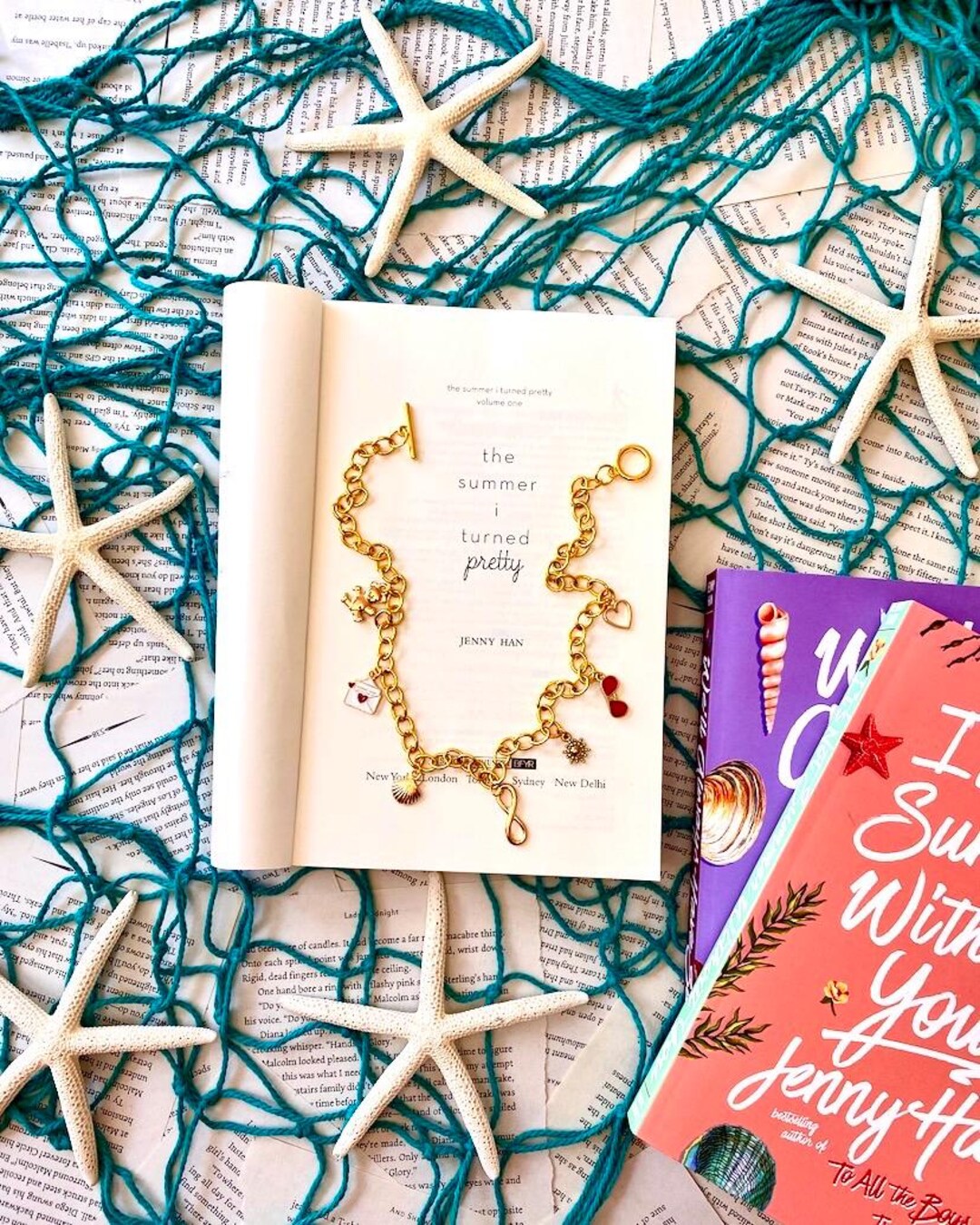 Team Conrad Charm Necklace: the Summer I Turned Pretty, Booktok Jewelry ...