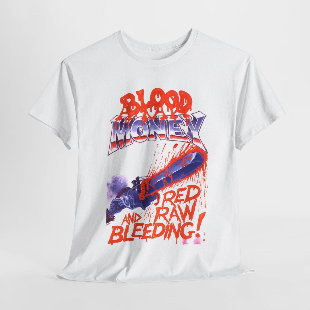 Blood Money Red Raw V1 Band Poster Album Cover T Shirt All Sizes S-5XL ...
