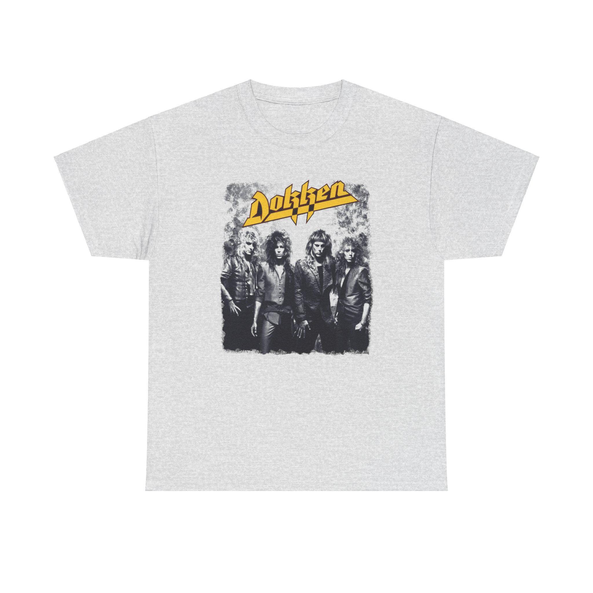 Dokken Band Poster V2 Album Cover T Shirt All Sizes S-5XL Hard Rock ...