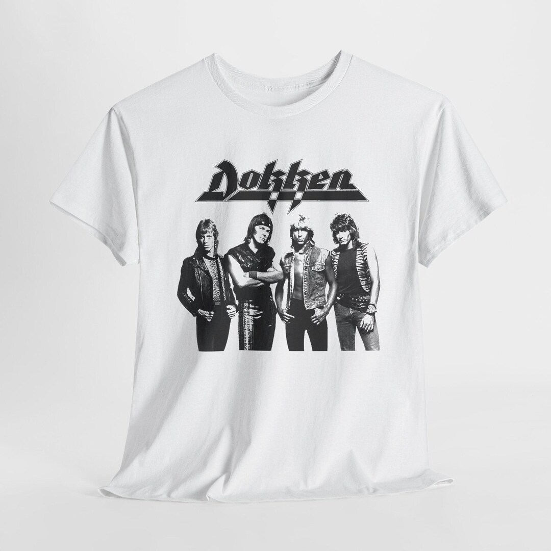 Dokken Band Poster V1 Album Cover T Shirt All Sizes S-5XL Hard Rock ...