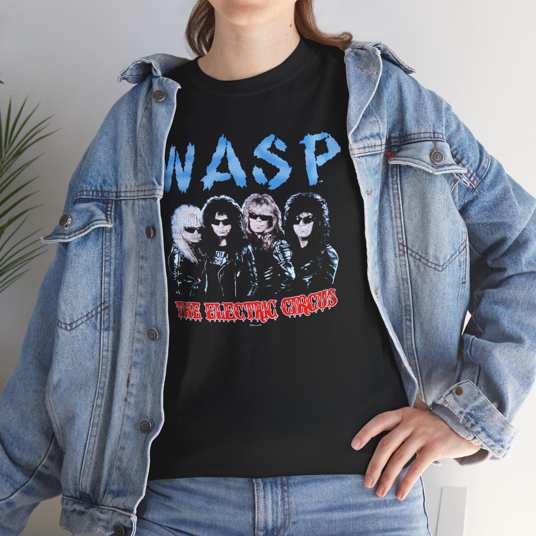Wasp the Electric Circus Poster Band Poster Album Cover T Shirt All ...