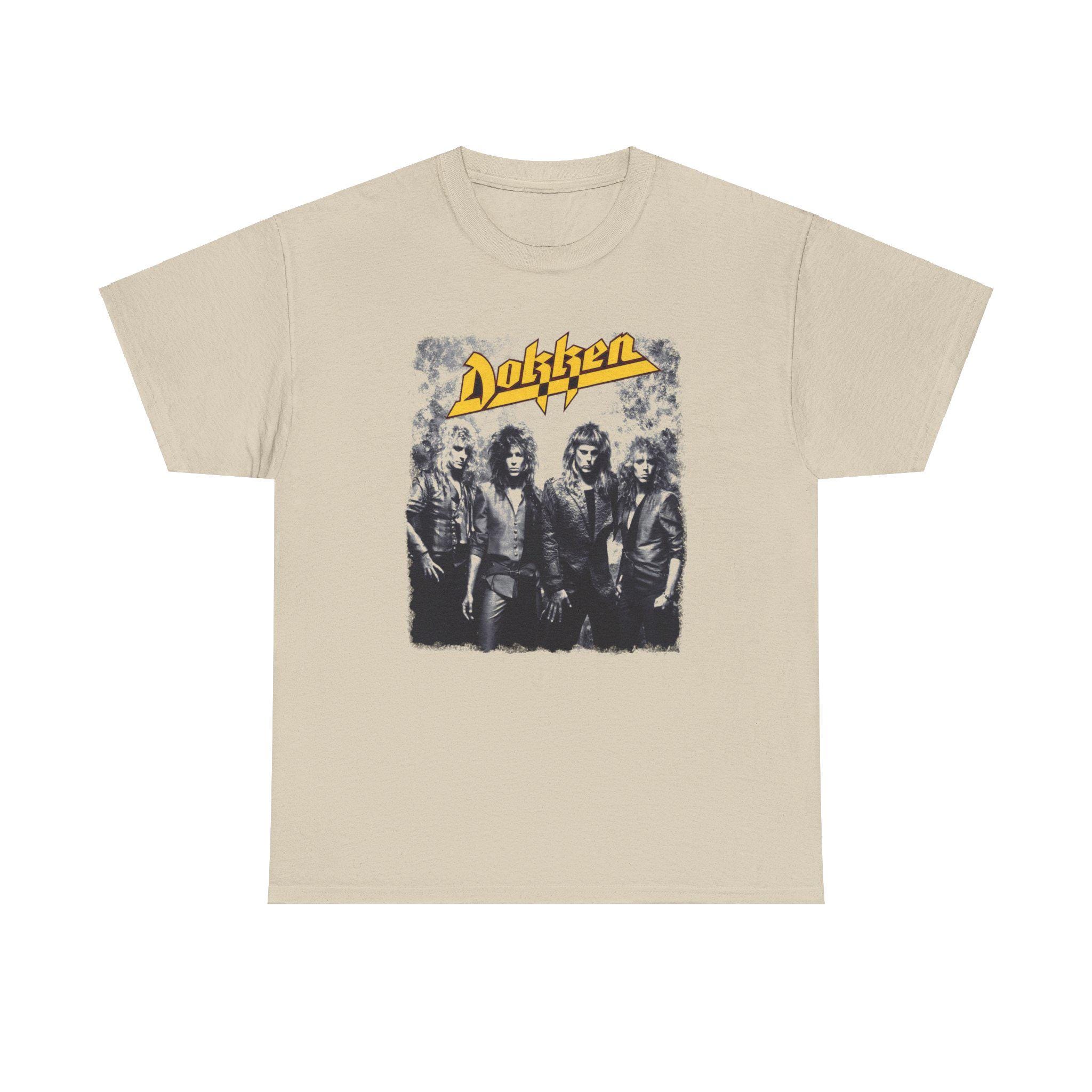 Dokken Band Poster V2 Album Cover T Shirt All Sizes S-5XL Hard Rock ...