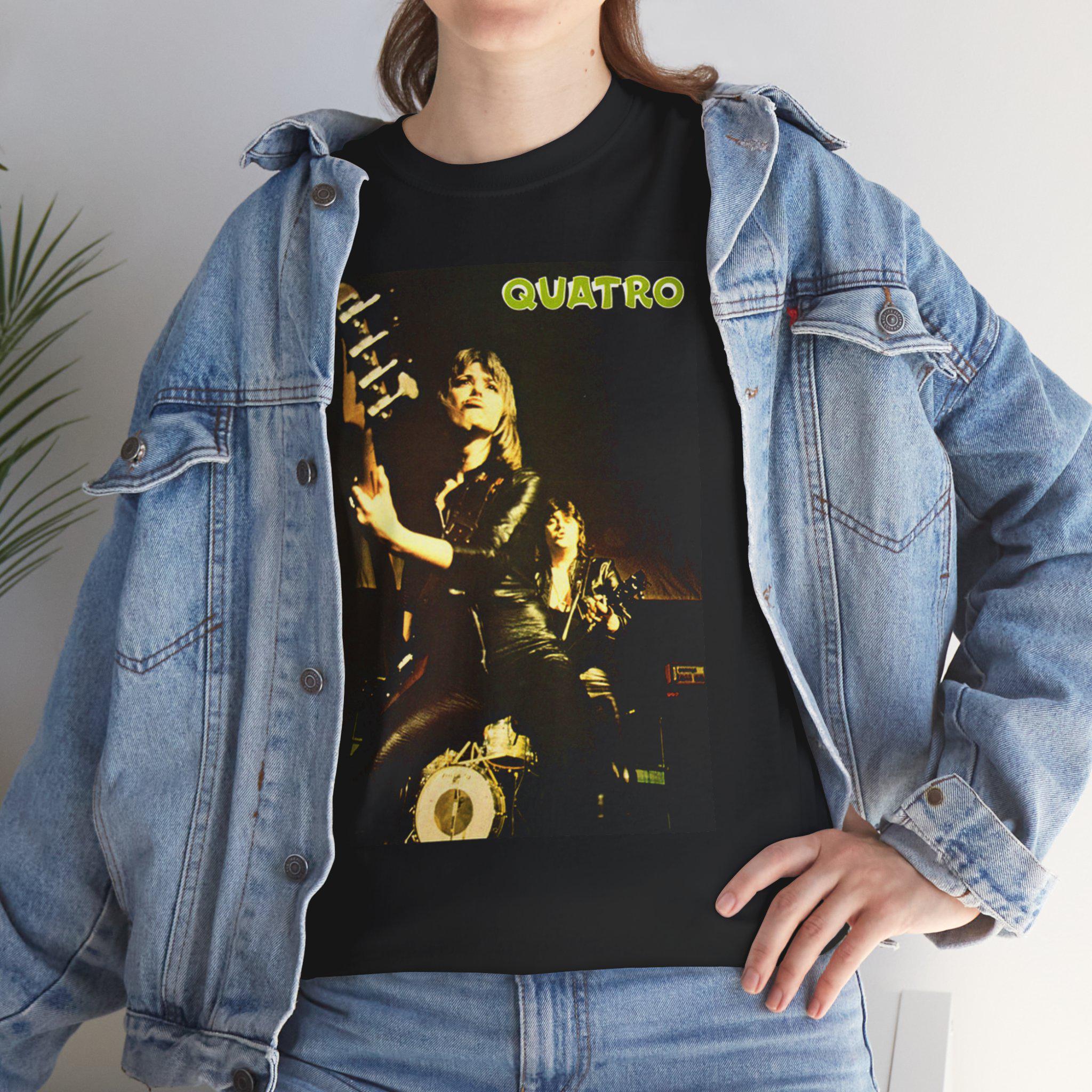 Suzi Quatro V1 Poster Album Cover T Shirt All Sizes S-5XL Hard Rock ...