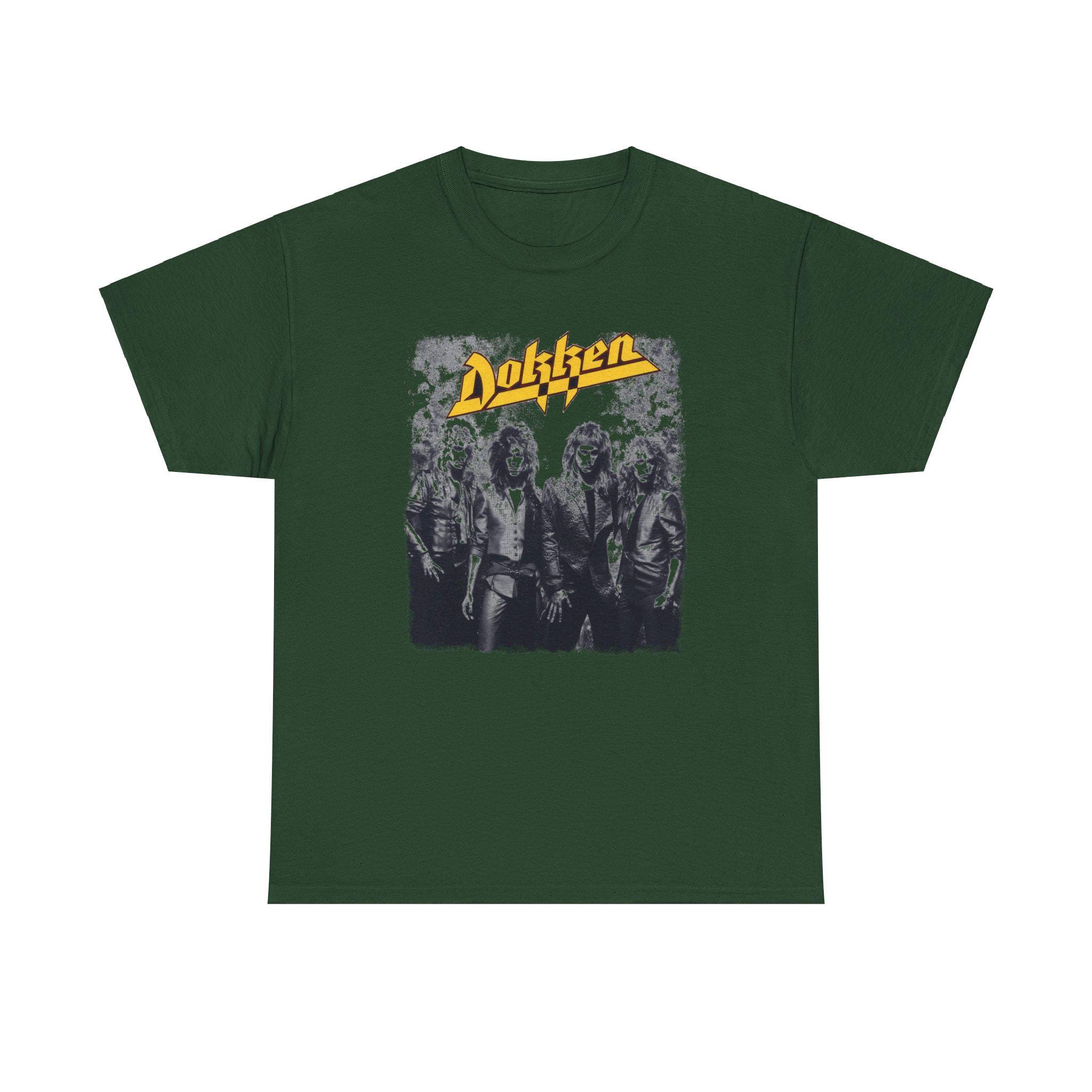 Dokken Band Poster V2 Album Cover T Shirt All Sizes S-5XL Hard Rock ...
