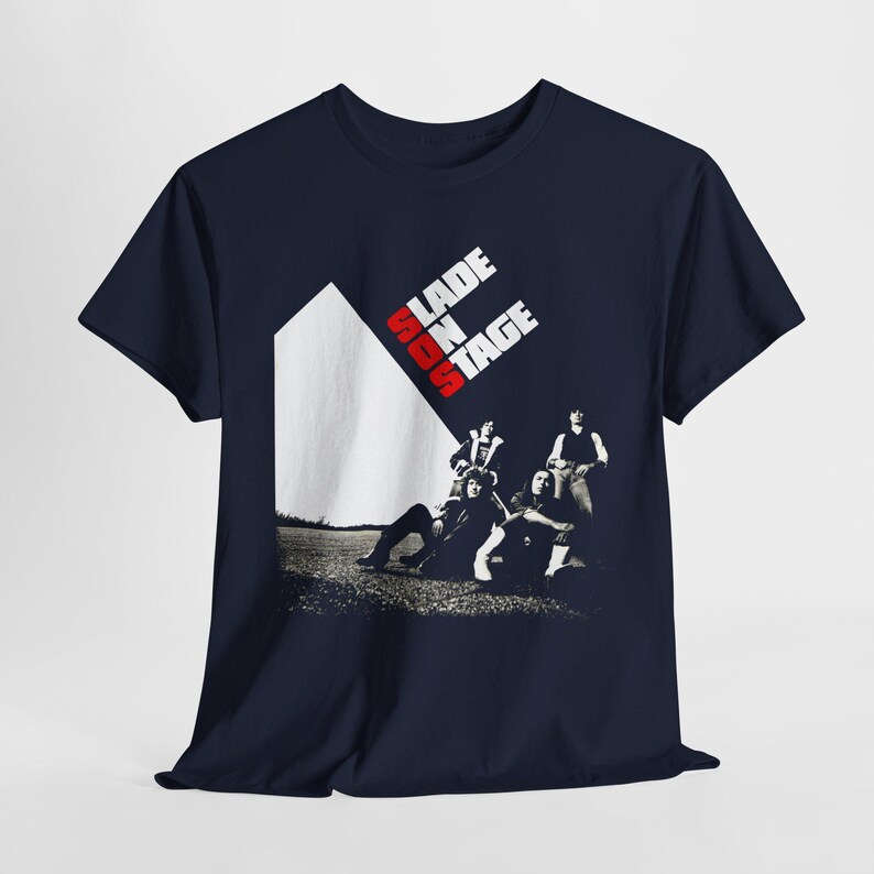 Slade on Stage Band Poster Album Cover T Shirt All Sizes S-5XL Hard ...