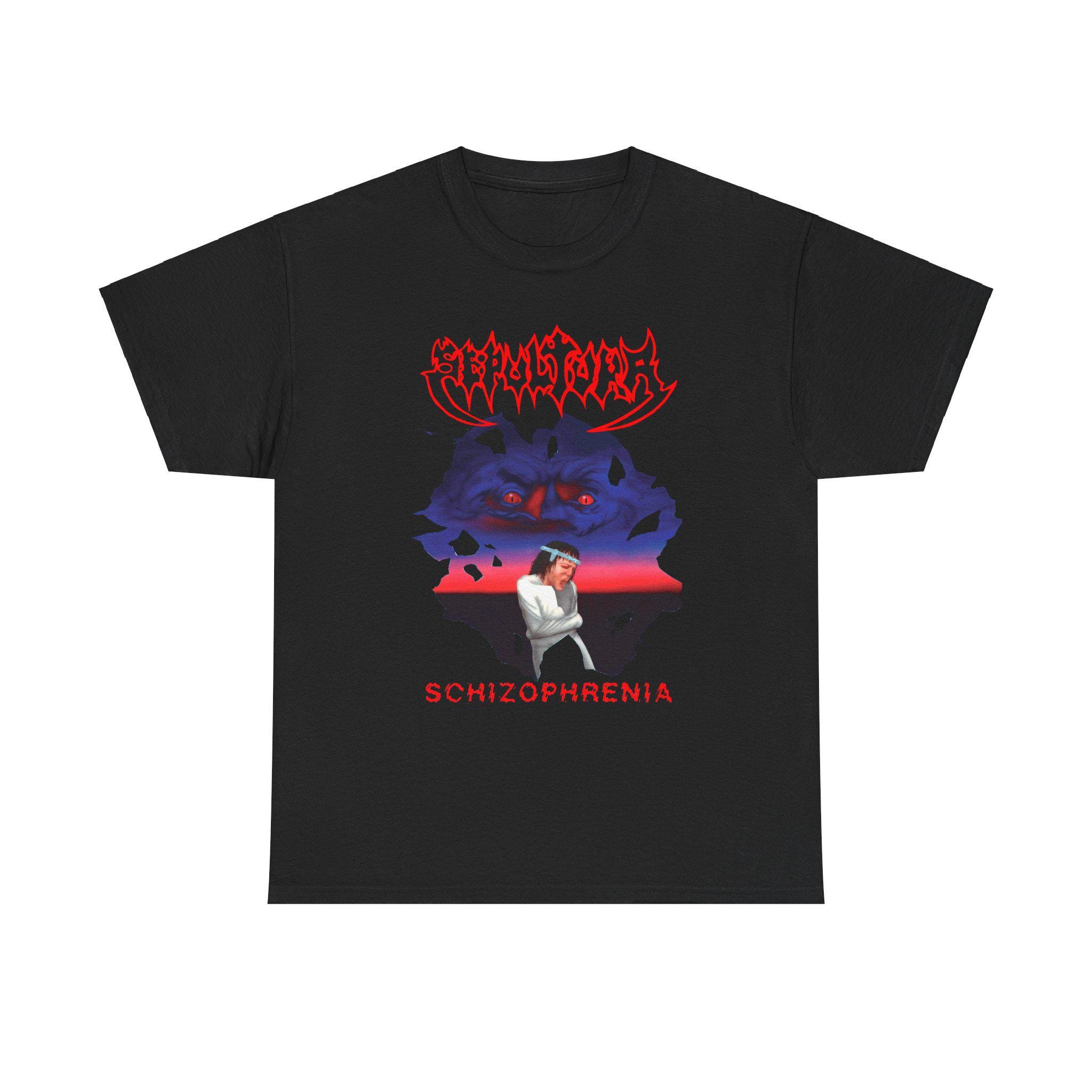 Schizophrenia Sepultura V1 Band Poster Album Cover T Shirt All Sizes S ...