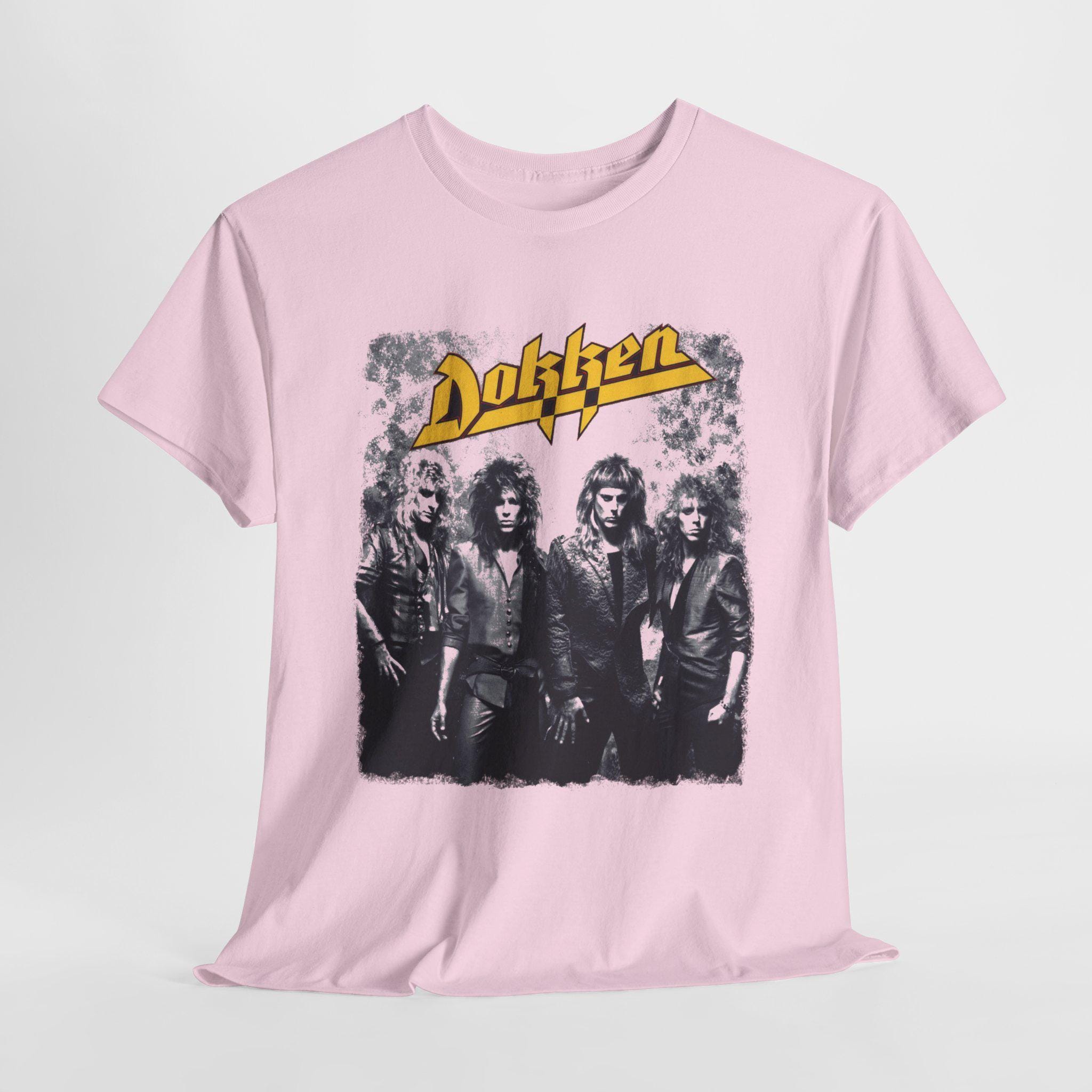 Dokken Band Poster V2 Album Cover T Shirt All Sizes S-5XL Hard Rock ...