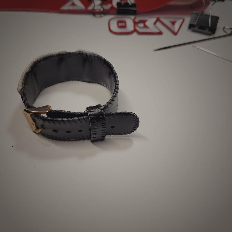 Delta Sigma Theta Wrist Band With Stainless Steel Buckle and Applique ...