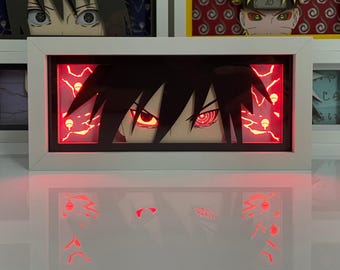 Anime Lightbox, Anime-inspired Art, Anime Eyes Decor, Christmas Anime ...