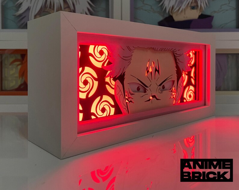 Anime Lightbox, Anime-inspired Art, Anime Eyes Decor, Christmas Anime ...