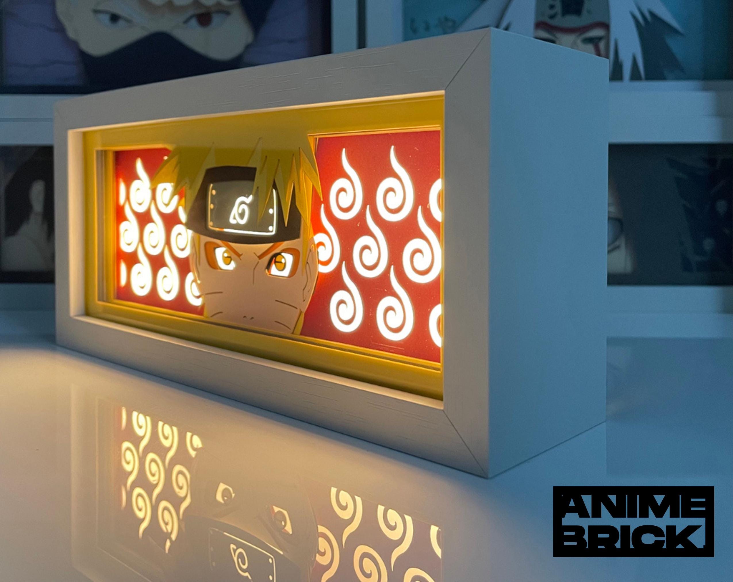 Anime Lightbox, Anime-inspired Art, Anime Eyes Decor, Christmas Anime ...