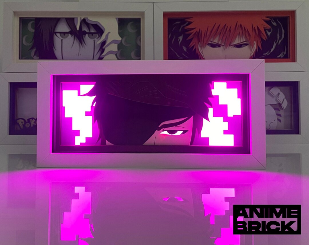 Anime Lightbox, Anime-inspired Art, Anime Eyes Decor, Christmas Anime ...