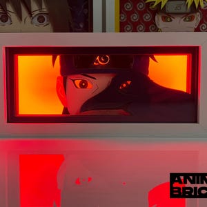 Anime Lightbox, Anime-inspired Art, Anime Eyes Decor, Christmas Anime ...