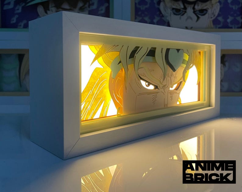 Anime Lightbox, Anime-inspired Art, Anime Eyes Decor, Christmas Anime ...